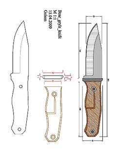 Golem Drawings OneDrive Knife Patterns Knife Knife Making