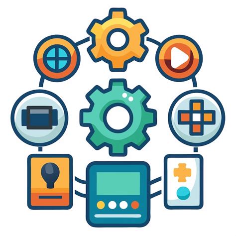 Device With Multiple Connections And Settings Premium Ai Generated Vector