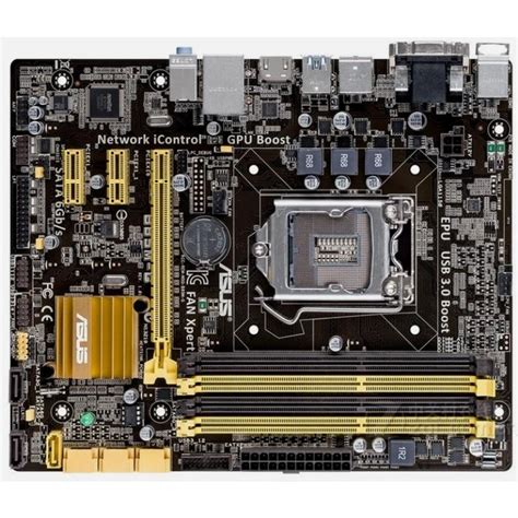 ASUS B85M-G LGA 1150 Intel B85 HDMI SATA 6Gb/s USB 3.0 Micro ATX ...
