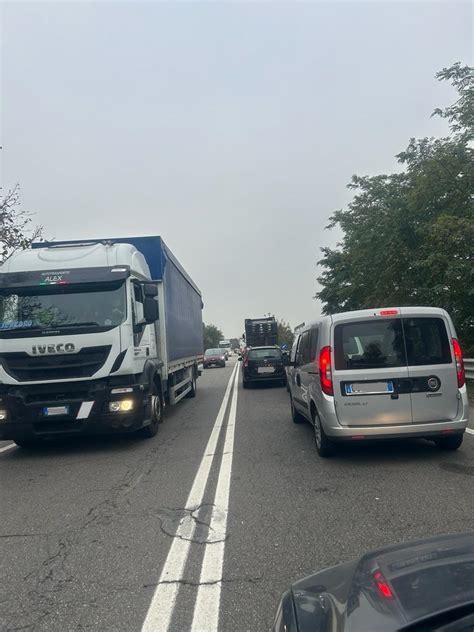 Tangenziale Lunghe Code E Ritardi Nei Pressi Di Castellazzo AlessandriaNews