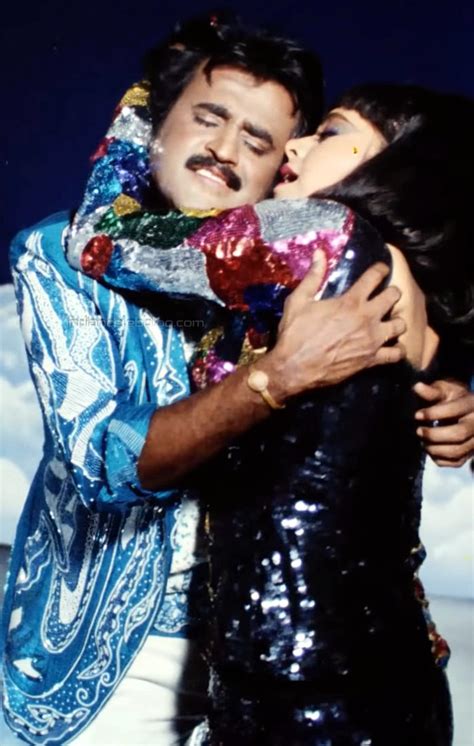 Rajinikanth Rupini Hot Intimate Romance Kollywood Pics Hd Caps
