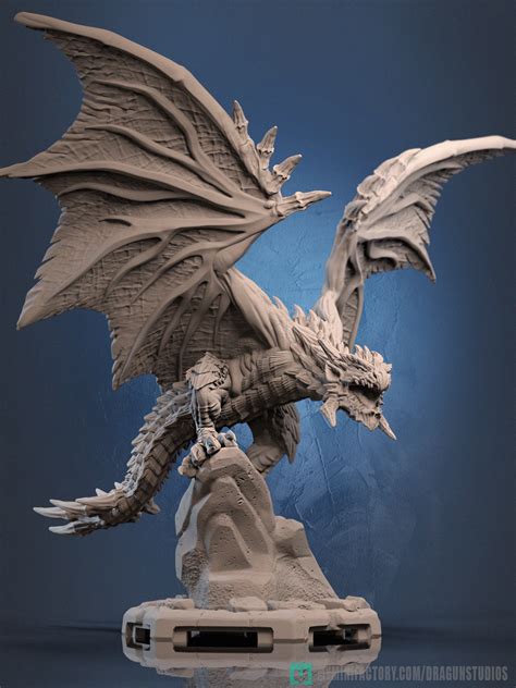 👹 Rathalos Variant Boss・ Stl File For 3d Printing・cults