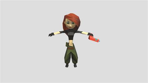 Ds D Si Kim Possible Kimmunicator Kim Download Free 3d Model By
