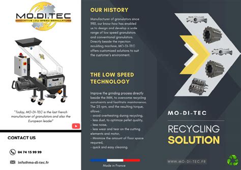 Moditec Slow Speed Grinding Mills