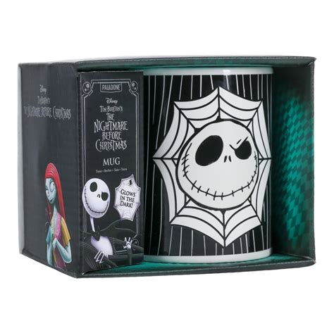 Paladone Jack Skellington Glow In The Dark Mug Officially Licensed