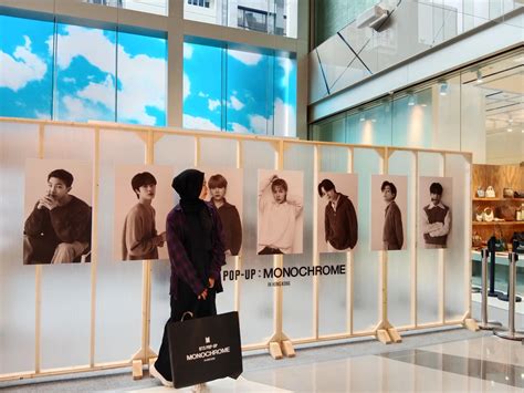 Bts Pop Up Monochrome In Hongkong 🇭🇰 🤩💜💜💜