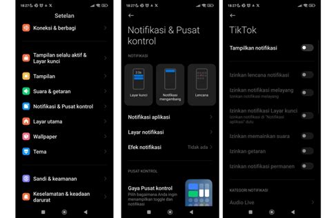 Cara Menonaktifkan Notifikasi TikTok Agar Tidak Muncul Terus Di Layar HP