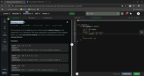 Gfg160days Gfgstreak2025 Dsa Java Coding Problemsolving