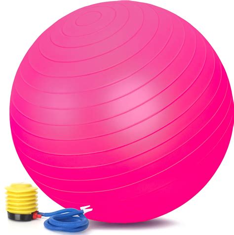 Wonder Maxi Exercise Ball Cm Extra Thick Yoga Ball Workout Pregnancy Ball For Fitness