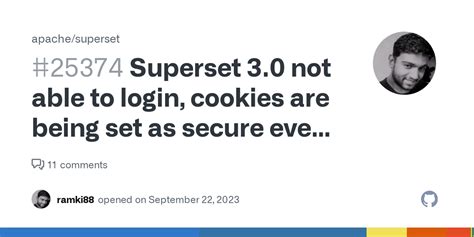 Superset 30 Not Able To Login Cookies Are Being Set As Secure Even