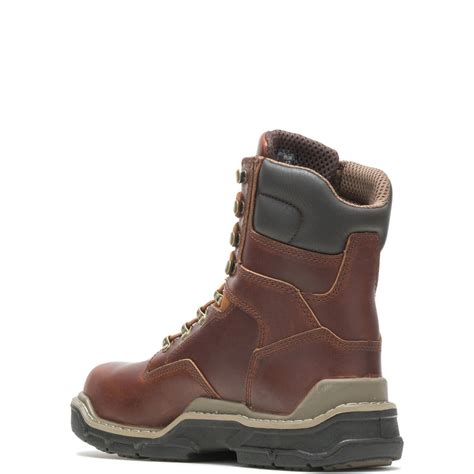 Wolverine Raider Durashocks Carbonmax 8 Mens Brown Wide Work And Safety