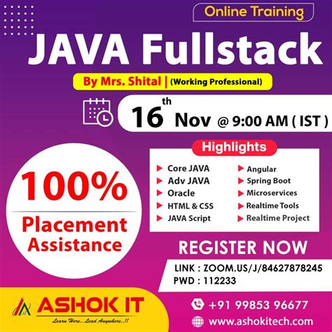 Ashok It On Linkedin Javafullstackdevelopercourse Java Javafullstacdevelopmentcourse Coding…