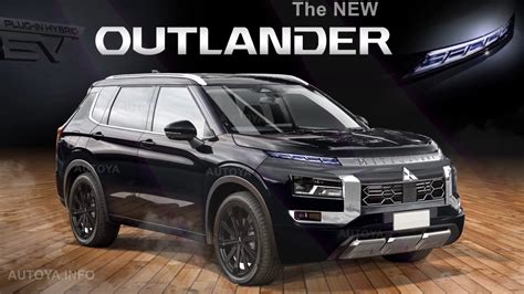 2025 Or 2026 Mitsubishi Outlander Phev Receives Host Of Unofficial