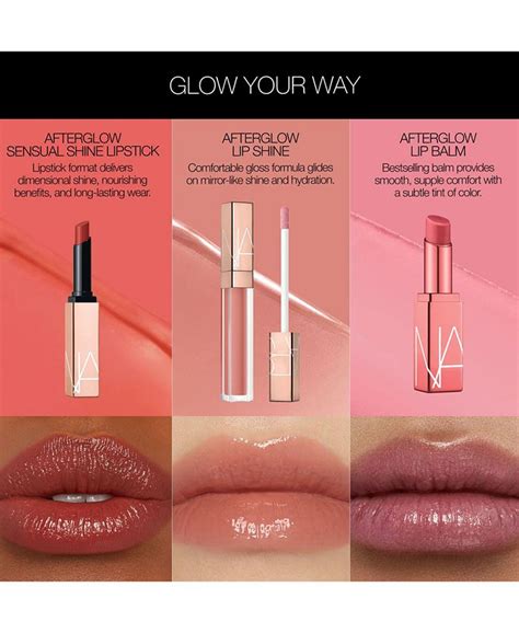 Nars Afterglow Sensual Shine Lipstick Macys