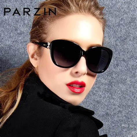PARZIN Новое поступление Роскошные солнцезащитные очки для женщин для ...