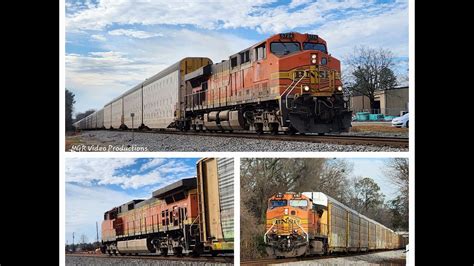1 26 2024 Bnsf Heritage Ii Ac44ev 5724 Leads Ns 18e Thru Bonaire Ga