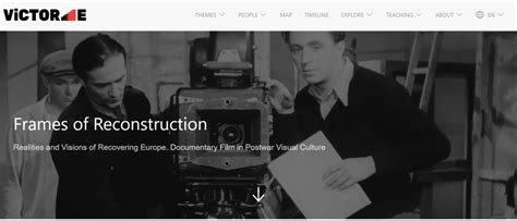 Online Exhibition Frames Of Reconstruction Now Available In 5