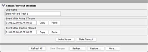 Dcc Turnout Creation In Jmri With Tcs Command Stations Train Control Systems Documentation