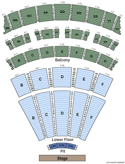 Dallas Summer Musicals Seating Chart