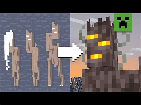 Minecraft Reveals The Creakings Concept Art Design And Gameplay Ideas