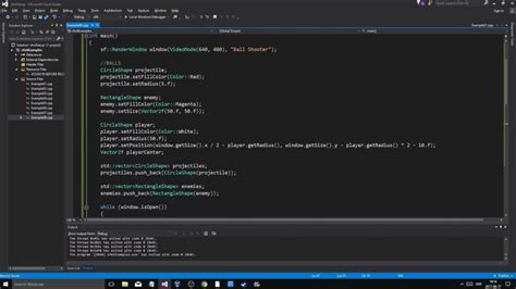 Sfml C Tutorial 08 Shooter Game With Many Projectiles And Enemies