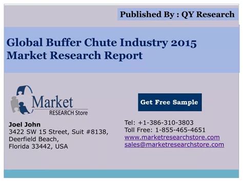 Ppt Global Buffer Chute Industry 2015 Market Analysis Survey Res