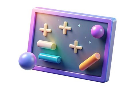 Premium Photo Virtual Math Education Concept With Holographic