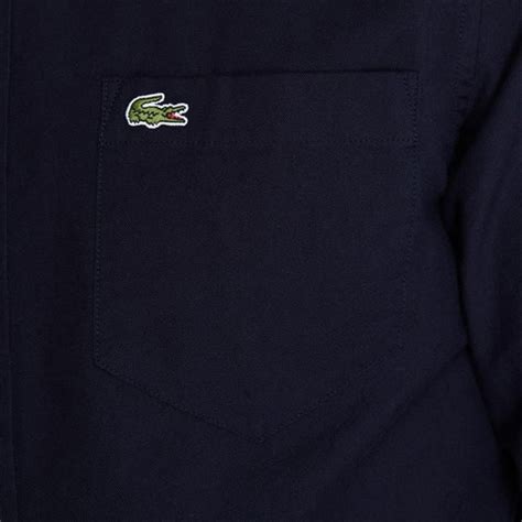 Lacoste Button Down Oxford Shirt Men Oxford Shirt Long Sleeve