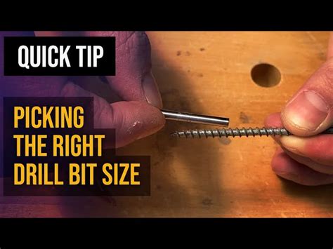 What Size Drill Bit Do You Need For A 6 Screw Stuffsure