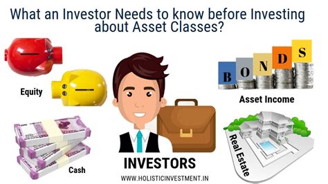 What An Investor Need To Know Before Investing About Asset Classes