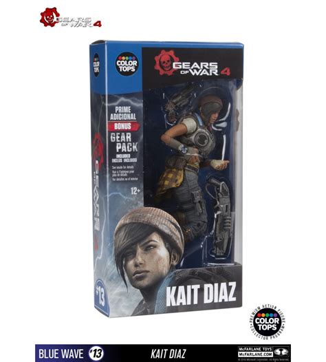 Gears Of War 4 7 Inch Color Tops Kait Diaz Action Figure Visiontoys