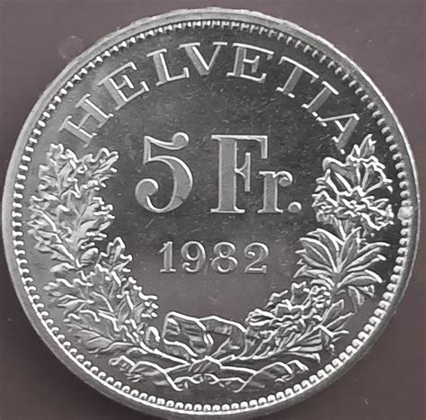 Gedenkmünze 5 Fr 1982 100 J Gotthardbahn Cu Ni Kaufen auf Ricardo