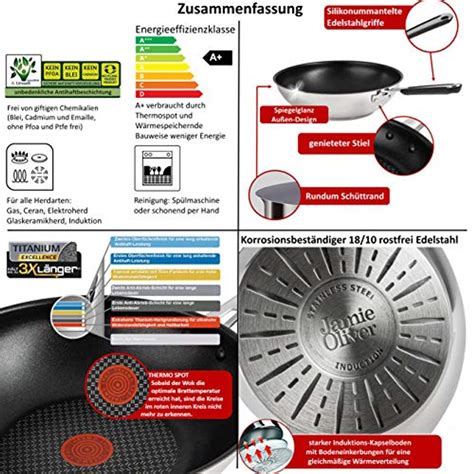 Tefal E30 Jamie Oliver Wok Pfanne Induktion Im Wokpfanne Vergleich 2024