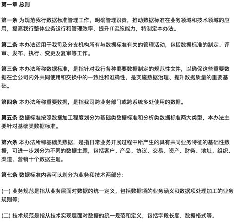 如何全面而深刻的理解数据标准