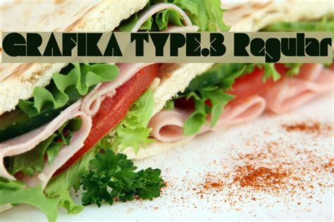 Grafika Type3 Regular Font
