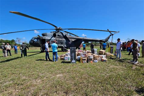 Ucayali Trasladan 3 2 Toneladas De Ayuda Humanitaria Para Comunidades