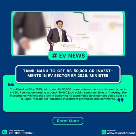 Isieindia Charging Careers On Linkedin Tamilnaduevinvestments Electricvehicleboom