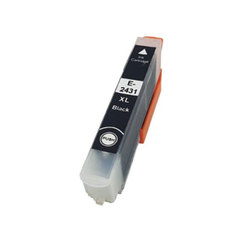 Compatible Epson 24XL T2431 T2421 Black Ink Cartridge Internet Ink