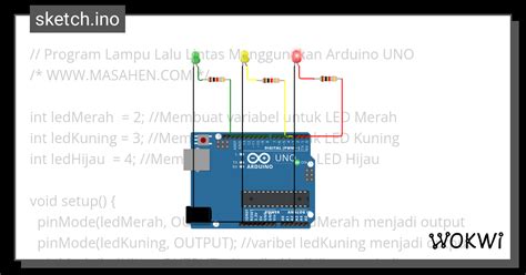 Praktek Blinkingg Led Muhhidayatullah Wokwi Esp32 Stm32 Arduino