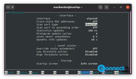 Monitor Your Wifi With Wavemon How To Install Wavemon On Ubuntu Connectwww