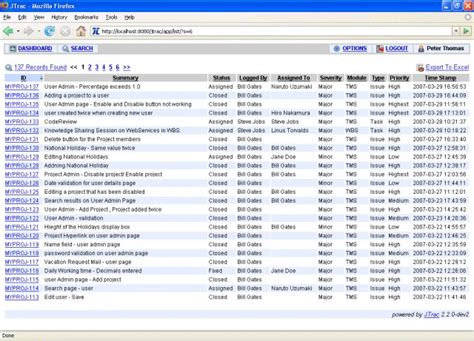 Jtrac首页、文档和下载 Bug跟踪管理 Oschina 中文开源技术交流社区