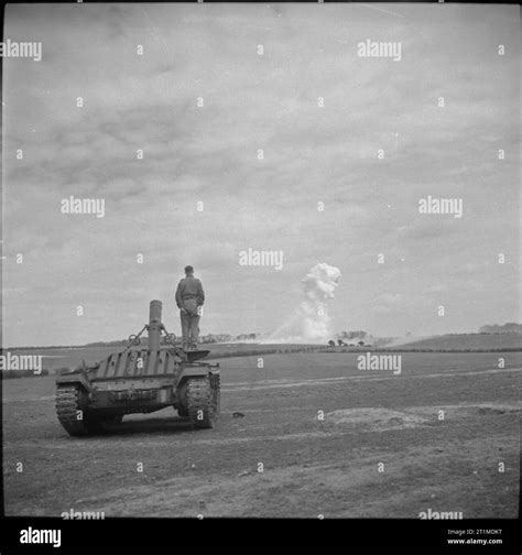 The British Army In The United Kingdom 1939 45 Flame Mortar Fitted To