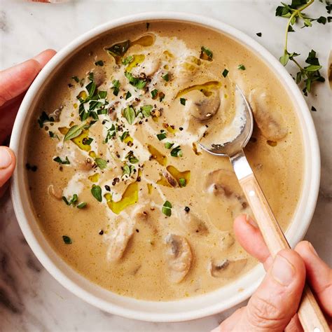 Creamy Mushroom Soup Recipe Love And Lemons