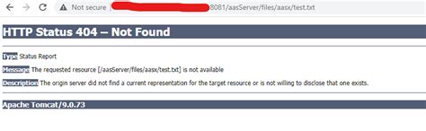 Aas Server Files Not Served In 1 4 0 Regression From 1 3 3 · Issue 329 · Eclipse Basyx Basyx