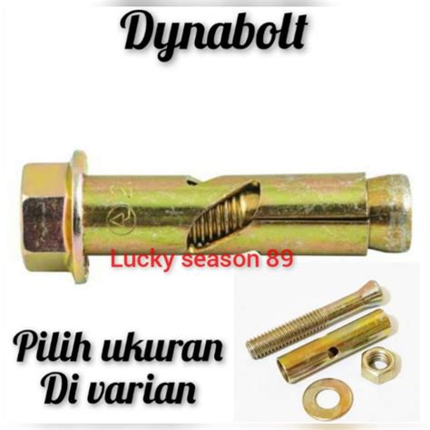 Jual Dynabolt Baut Tembok Pilih Ukuran Di Varian Shopee Indonesia