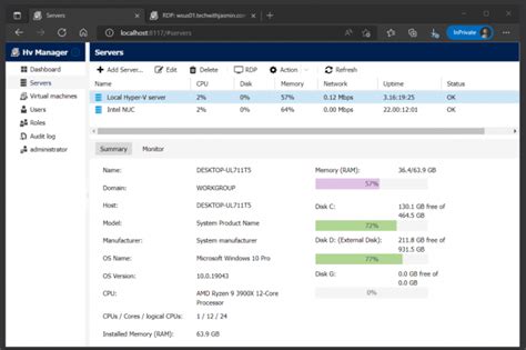 How To Manage Your Hyper V VMs Using Web Interface Tech With Jasmin