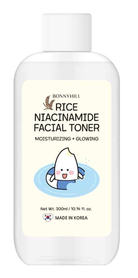 Bonny Hill Rice Niacinamide Facial Toner Ingredients Explained