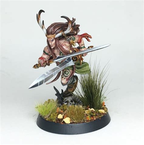 Rainer Schmidt On Instagram Wood Elves Wardancer Kitbashed From An