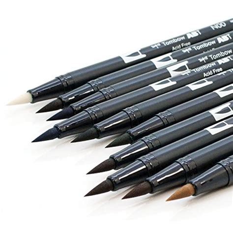 Tombow Dual Brush Markers Landscape 10 Pack Sewmall