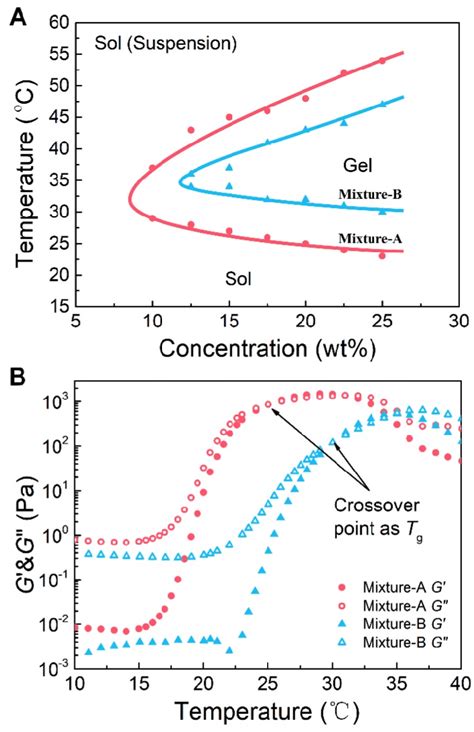 A Phase Diagrams Of The Aqueous Solutions Of The Copolymer Mixtures Download Scientific